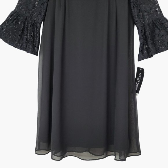 Perceptions | Dresses | Perceptions Womens Nwt 6 Dress Lace 34 Flare ...